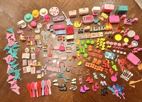 Vintage Barbie Accessories - Mixer, Computer, Dr. Barbie, Record Player ...