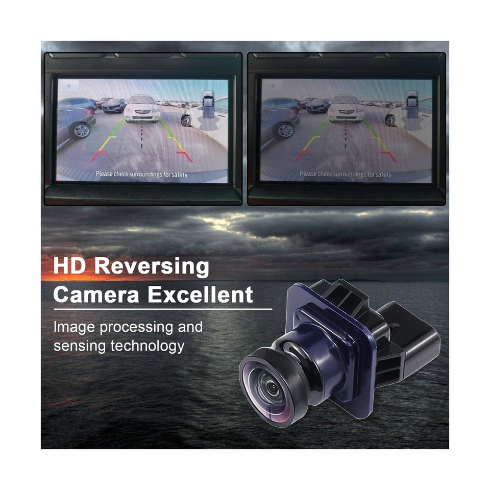 Ford Tailgate Emblem Backup Camera Rear View Backup Reverse Camera ...