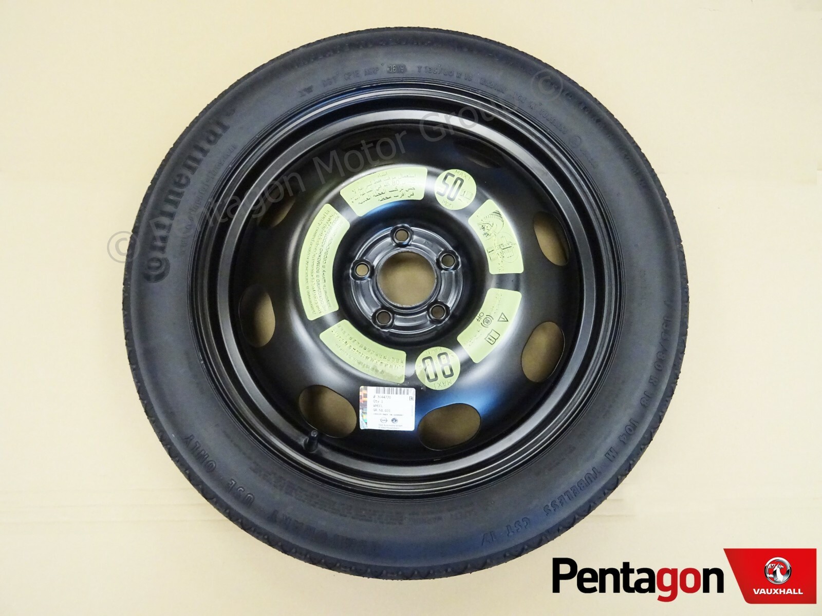 New Genuine Vauxhall Grandland X 2018> 18" Space Saver Spare Wheel ...