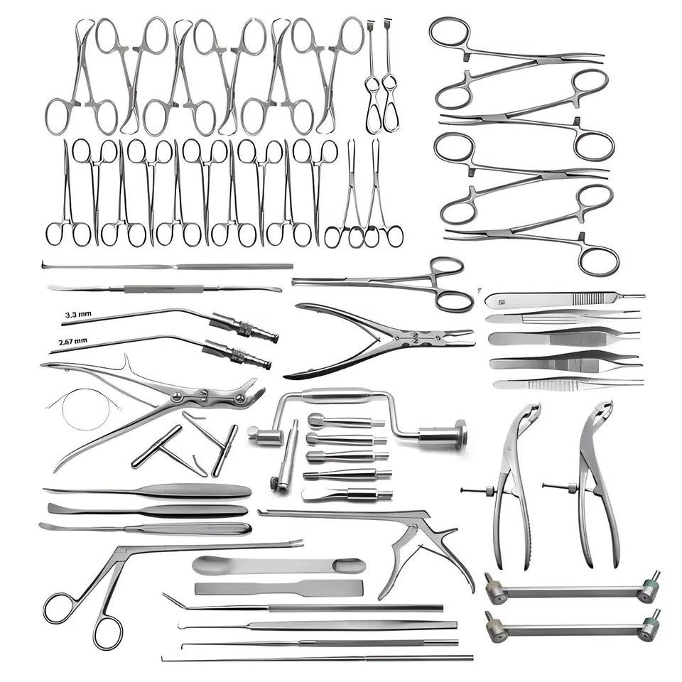 151 Pcs Neurosurgery Instruments Set – German Stainless Steel Surgical ...