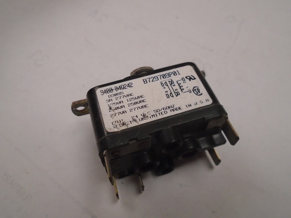 Products Unlimited Furnace Relay 9400-04Q242 B729709P01 - HVAC - USED ...