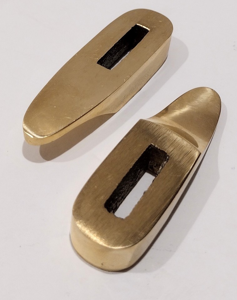NEW USA BRASS FINGER GUARD BOLSTER CUSTOM KNIFE BLANK MAKING SUPPLIES ...