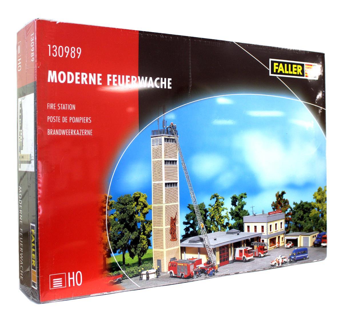 FALLER H0 130989 Kit Modern Fire Station for sale online | eBay