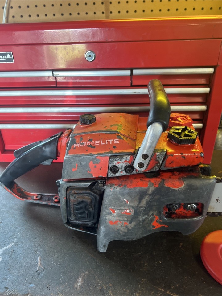 Vintage Homelite 360 Chainsaw good compression needs full tune up good ...