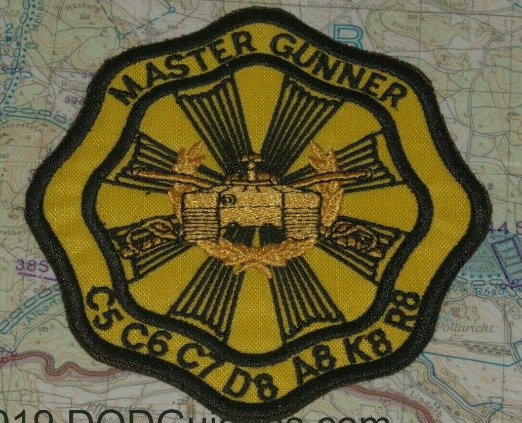 Master Gunner Patch B2 | eBay