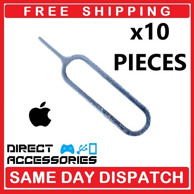 10x UNIVERSAL IPHONE IPAD SIM CARD TRAY EJECT EJECTOR PIN TOOL | eBay UK