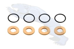 LAND ROVER FREELANDER 1 2.0 TD4 BMW M47 INJECTOR WASHERS & OEM SEALS O ...