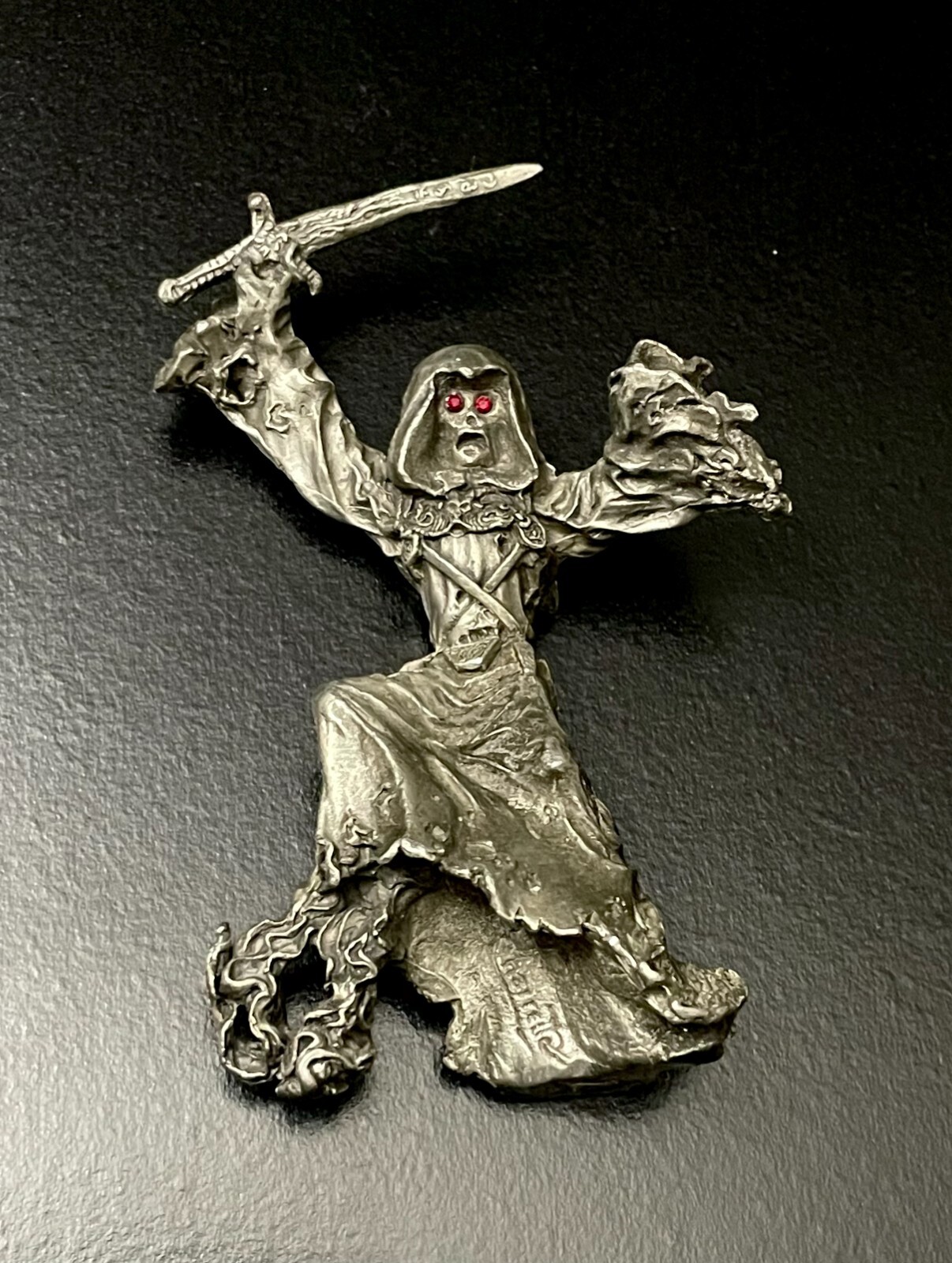 87 Charrette Gallo Pewter Undead Ghost Spirit Wraith Miniature Figurine ...
