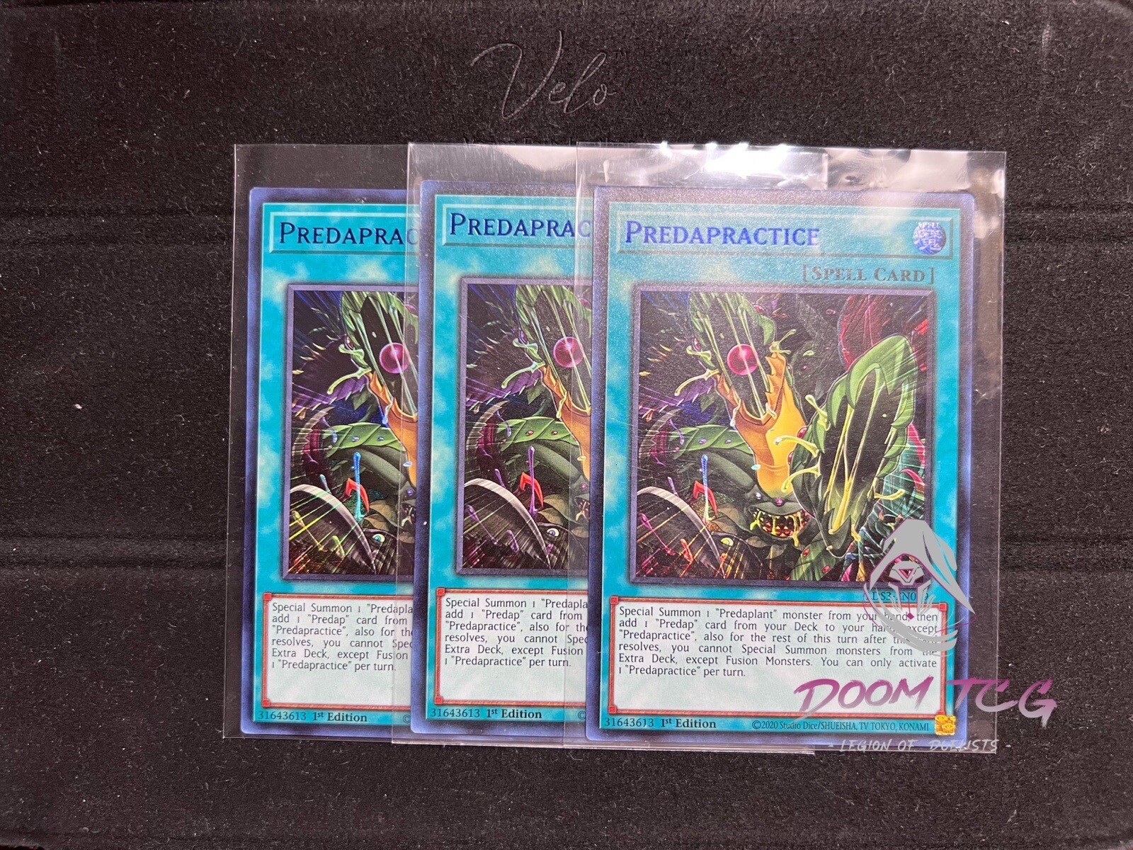 Yugioh Predapractice LDS3-EN079 1st Ed UR 🔵 (x3) “Predaplant Archetype ...