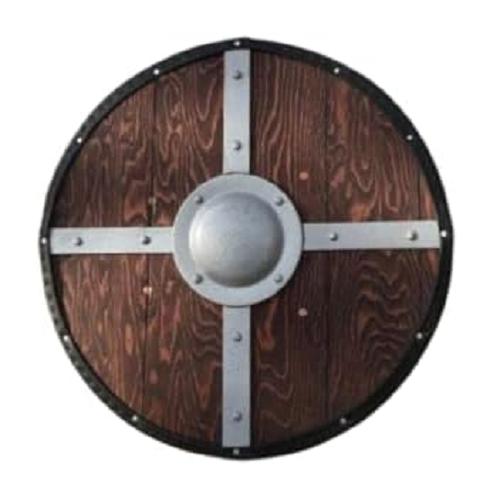 Medieval Wooden Shield LARP Handmade Battle Armor Shield For Roleplay ...