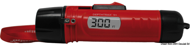 HawkEye DepthTrax 1H Handheld Depth Finder Sounder DT1H Sonar Water ...