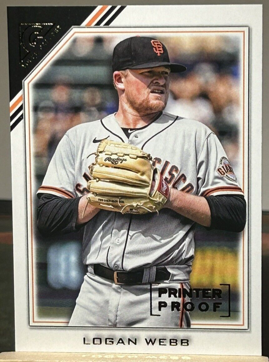 2022 Topps Gallery - Printer Proof #60 Logan Webb for sale online | eBay