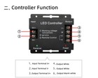 Touch LED Controller DC12V-24V For RGB Dimmer Single Color CCT LED ...