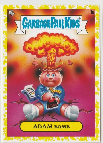 SP Yellow Phlegm Adam Bomb #1a Parallel Short Print GPK Garbage Pail ...