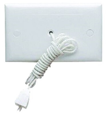 HPM VERTICAL CORD-PULL CEILING SWITCH 1-Gang 10A 240V AC Rectangle 2 ...