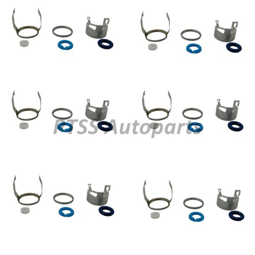 For Audi A5 A6 A7 Q5 Q7 Quattro 3.0T 06E998907E 6 x Fuel Injector ...