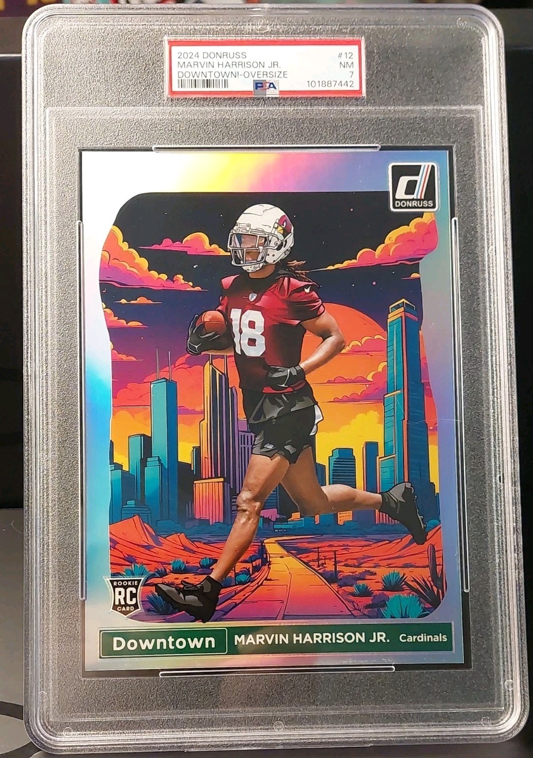 2024 Panini Donruss - Downtown! Marvin Harrison Jr. #12 Oversized (RC ...