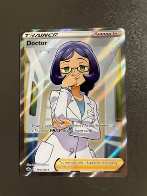 Doctor (Full Art) - SWSH06: Chilling Reign: #190/198, Pokemon TCG ...