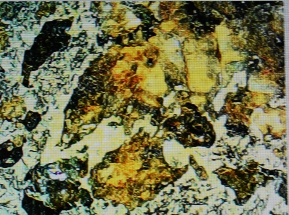 SILVER SULFIDE GOLD COPPER ORE 1800S PRE KNOB COPPER MINE N. C ...