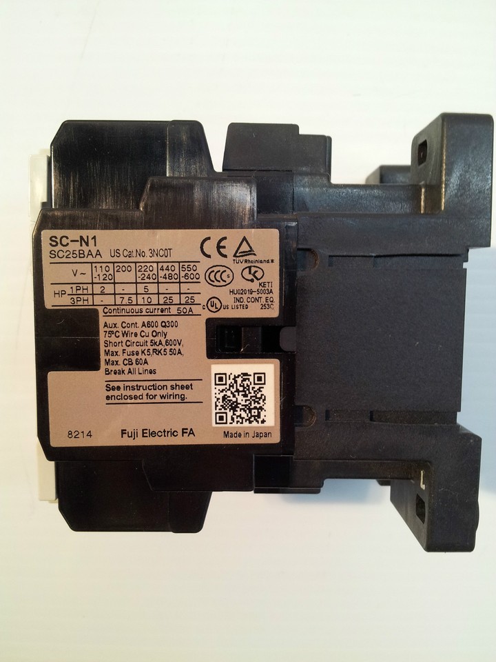 Fuji SC25BAA Contactor 3NC0T SC-N1 | eBay