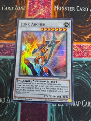 Yu-Gi-Oh! Junk Archer LC5D-EN037 Super Rare 1st Edition Near Mint | eBay