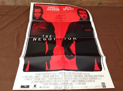 1998 The Negotiator Original Movie House Full Sheet Poster | eBay