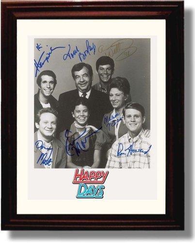Unframed Happy Days Autograph Promo Print - Happy Days Cast | eBay
