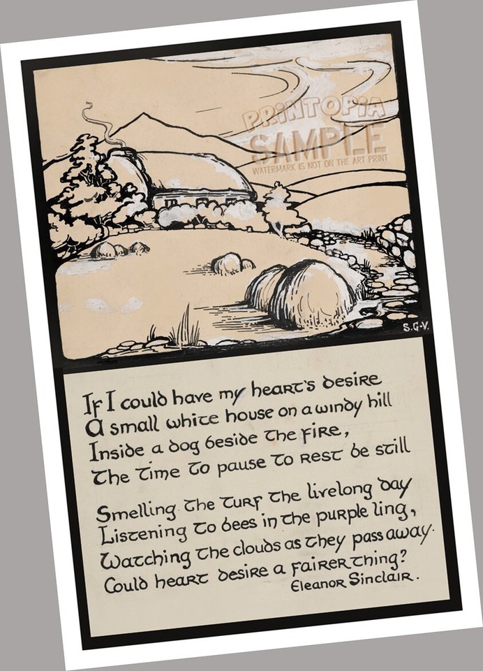 Heart's Desire (1935) Eleanor Sinclair + Sheila Fitzgerald * Art Print ...