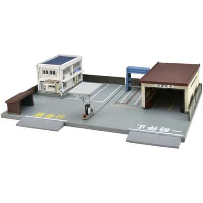 TOMYTEC N-scale Building Collection Bus Office Set 2 Railway Model ...