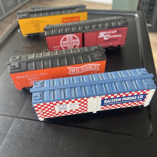 Lot Of 4 Vintage Ho Train Box Cars | eBay