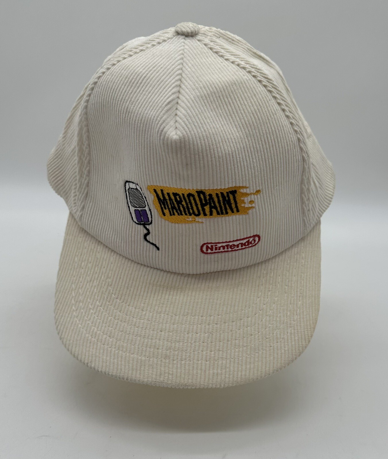 RARE VINTAGE RE PLAY CAP NINTENDO SUPER MARIO PAINT S… - Gem