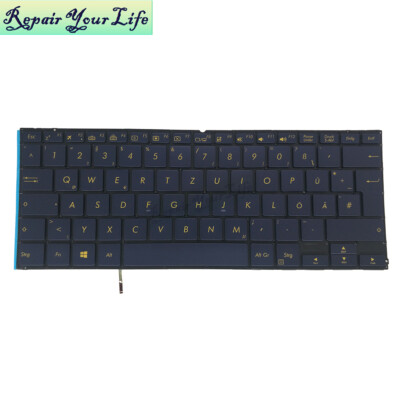 GR German backlit Keyboard Asus ZenBook UX370U UX370UA Q325U Q325UA ...