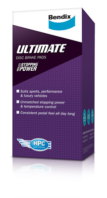 Bendix Front Ultimate Brake Pads DB1800ULT DB1800 suits Akebono Calipers CHECK b | eBay Australia