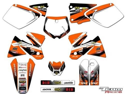 1998-2000 KTM SX 125 250 380 400 520 GRAPHICS SET DECO DECAL STICKERS ...