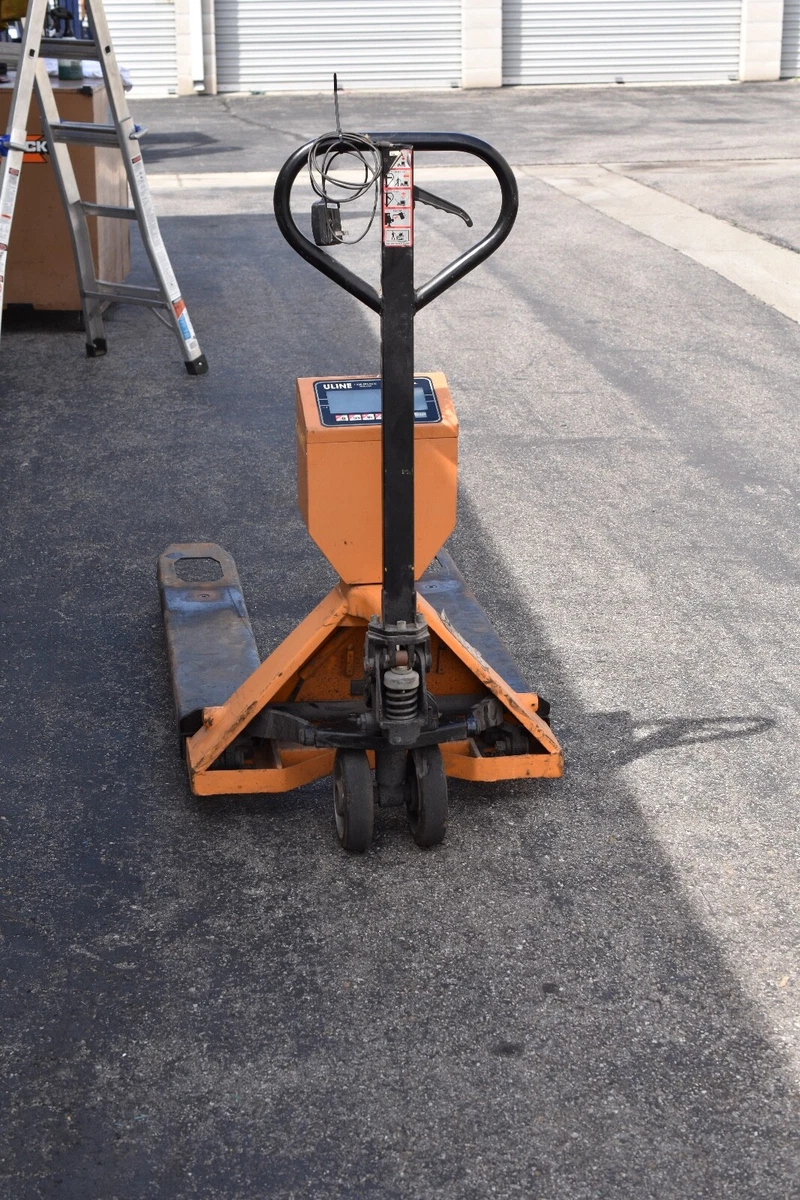 ULINE H-1679 PALLET TRUCK SCALE, 5,000LB CAPACITY Proxibid, 56% OFF