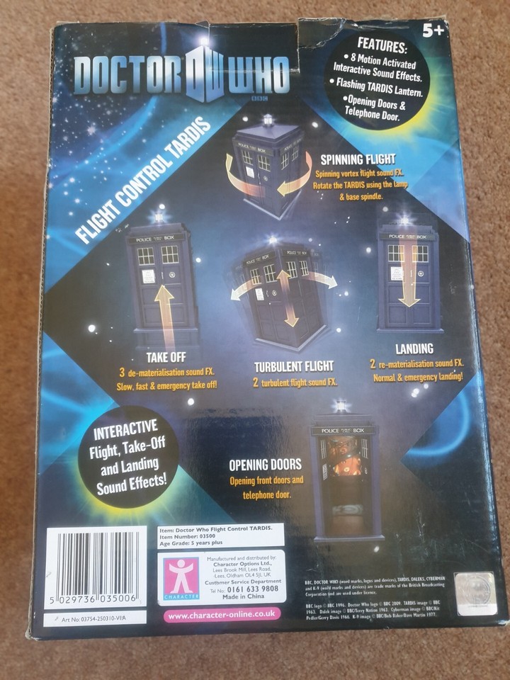 doctor who flight control tardis | eBay UK