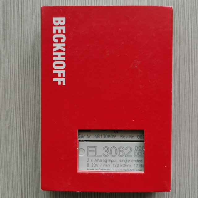 EL3062 Beckhoff PLC 2 Point Analog Input Module Card for sale online | eBay