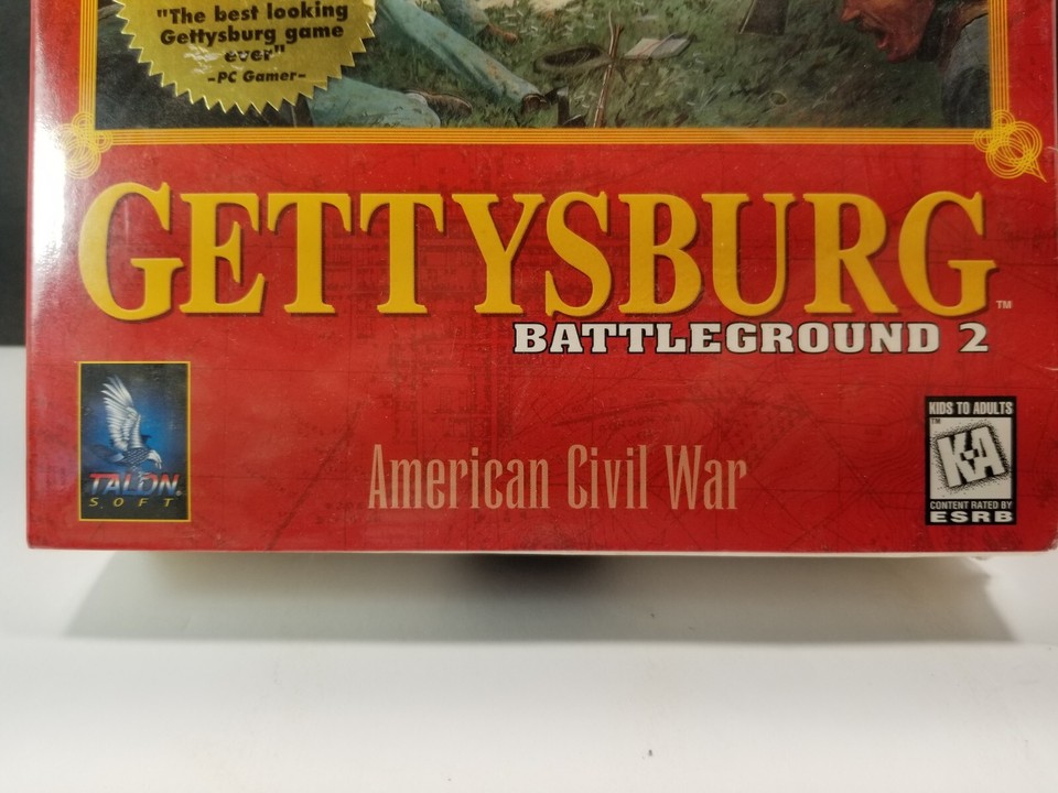 Battleground 2: Gettysburg PC CD American Civil War Strategy Game ...