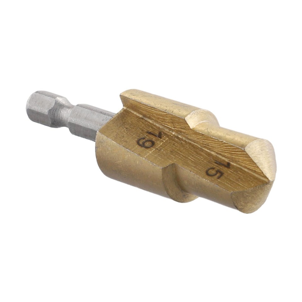 Water Pipe Puncher Drill Bit 6 35mm Hex Shank HSS Material for Plumbing ...