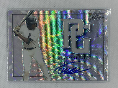 2021 LEAF PERFECT GAME METAL SILVER WAVE JAYDEN HYLTON RC AUTO # 9/10 ...