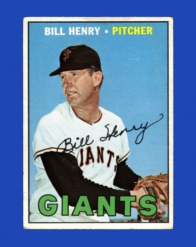 1967 Topps Set-Break #579 Bill Henry VG-VGEX *GMCARDS* | eBay