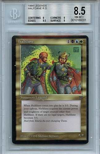 MTG Legends Halfdane BGS 8.5 Nm/Mt+ Magic Card Amricons 9201 BC5 | eBay