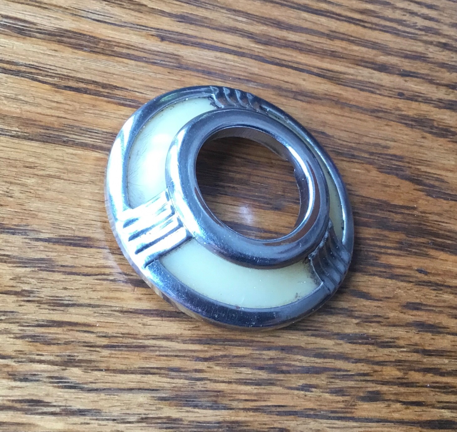 1940 Buick HANDLE ESCUTCHEON vtg GM interior trim | eBay