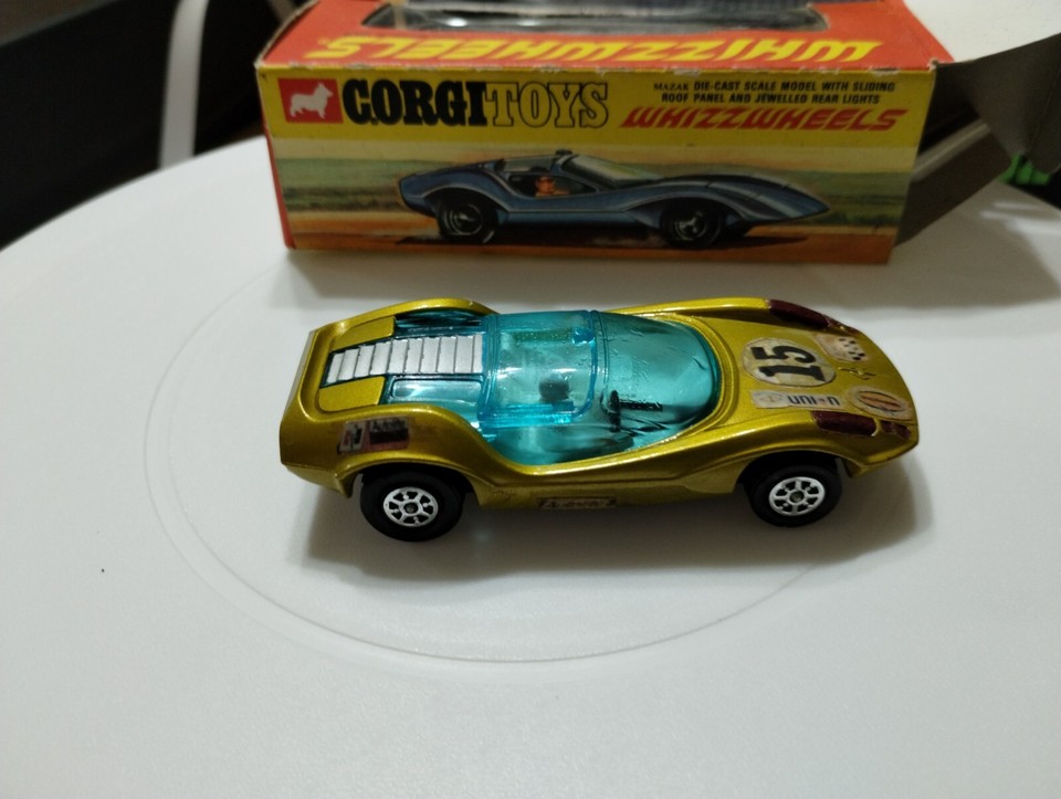 Vintage Corgi Toys 384 Adams Bros. 1970 Probe 16 Whizzwheels in ...