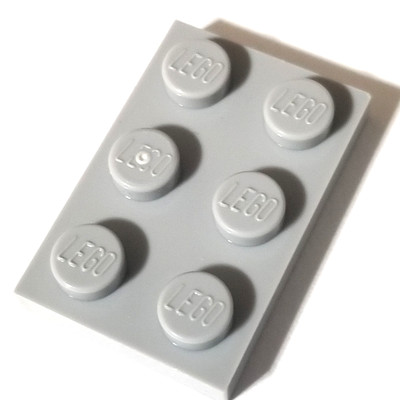 5X LEGO 3021 2x3 Plate Light Bluish Gray LOT OF 5 | eBay
