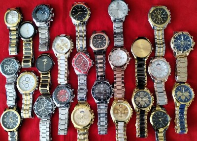 Set 25 Brand NEW Men's Mens Heavy Metal Watches Watch OVERSTOCK ...