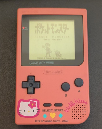 Game Boy Pocket Hello Kitty Pink Limited Edition Sanrio - Tested ...