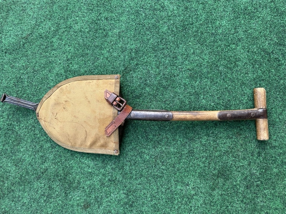 Original Pre WW1 U.S. Army Shovel W Cover 1909 Rock Island Arsenal | eBay