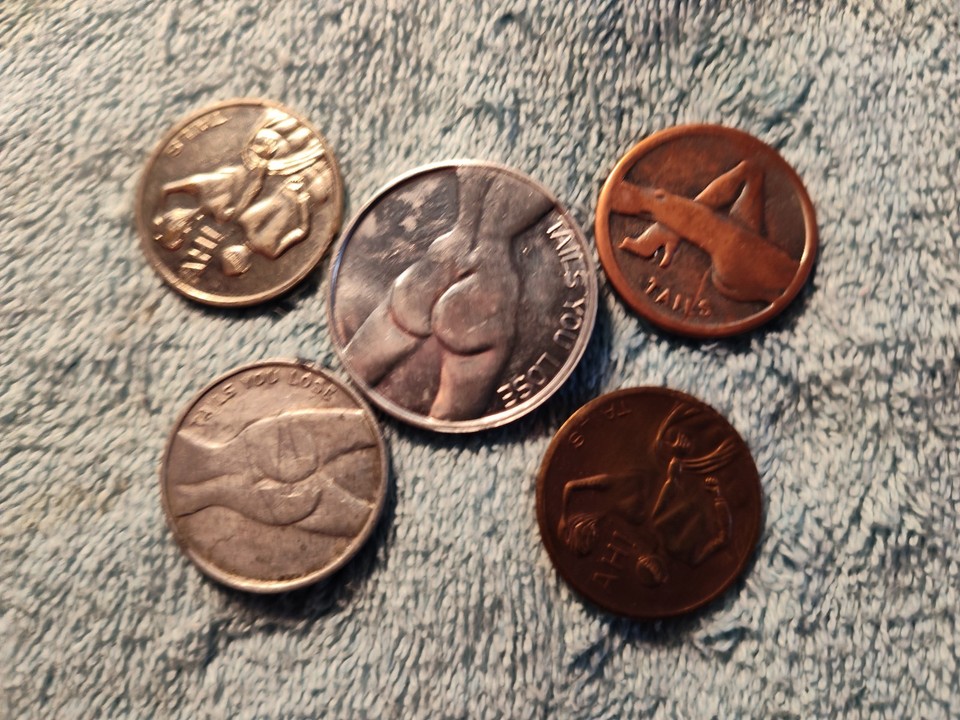 Heads I Win--Tails You Lose Coins--All 5 for 1 Price | eBay
