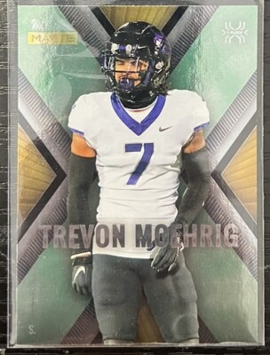 2021 Wild Card Matte Green X-Plode Trevon Moehrig #MXP-25 Las Vegas ...